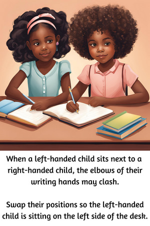Classroom Support for Left-Handed Kids
