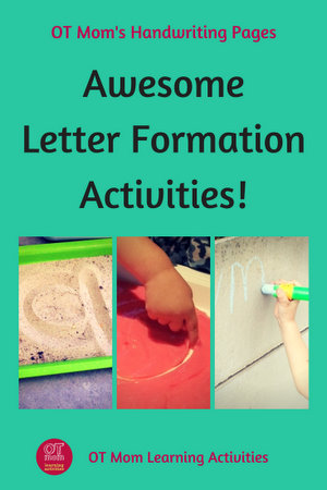 Letter Formation Activities