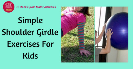 Fun Shoulder Exercises For Kids - Free!
